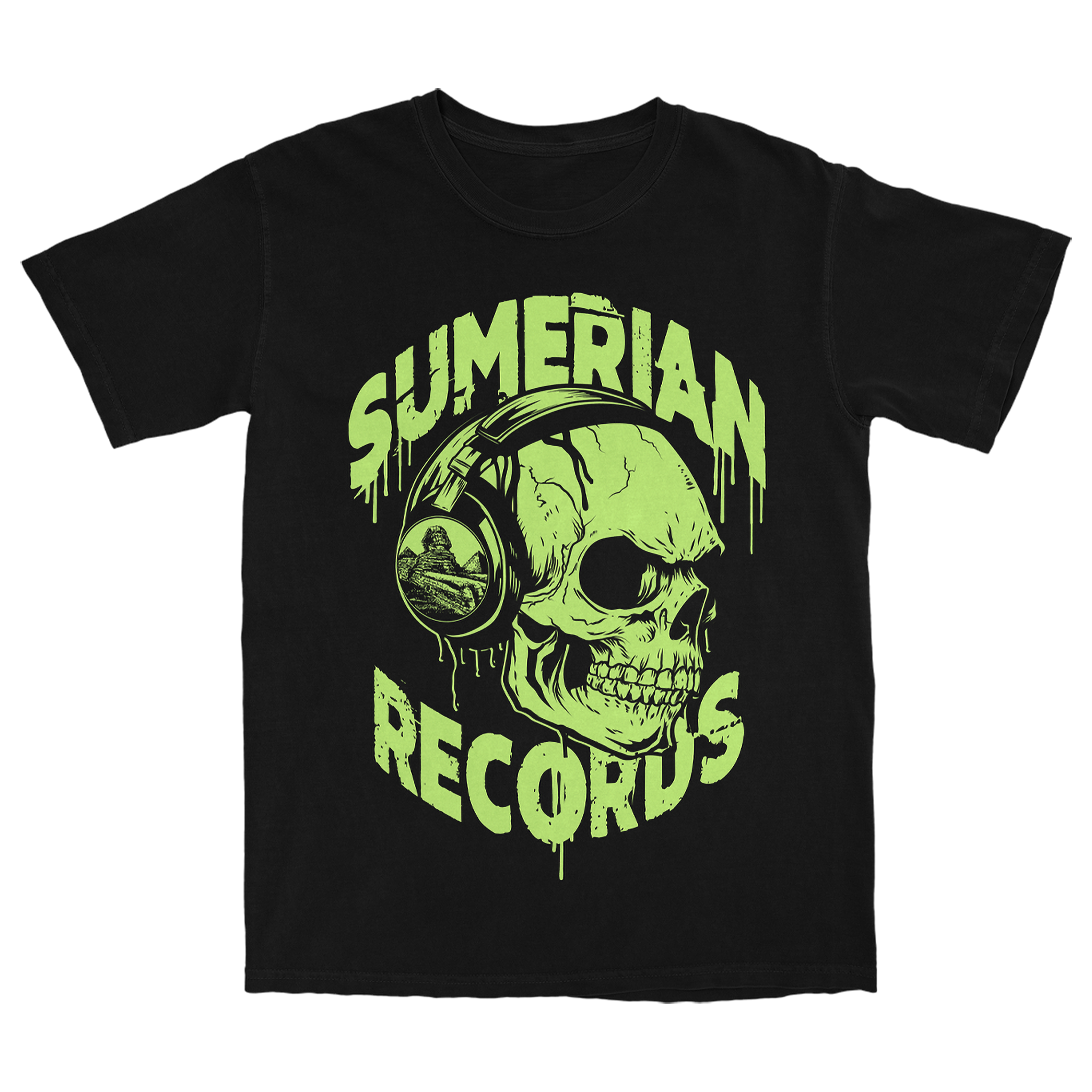 Sumerian Records (Skull Headphones) T-Shirt – Sumerian Records EU/UK Store